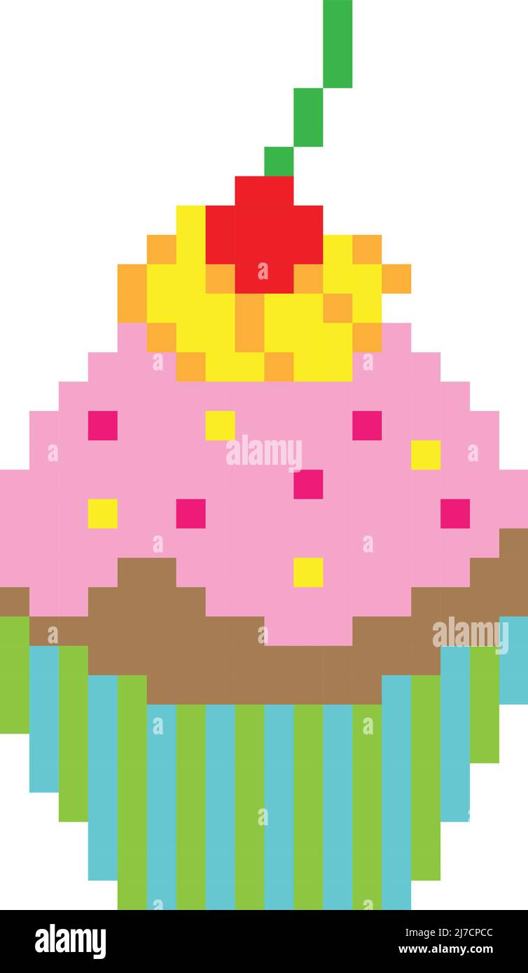 Hamburger pixel art hi-res stock photography and images - Alamy