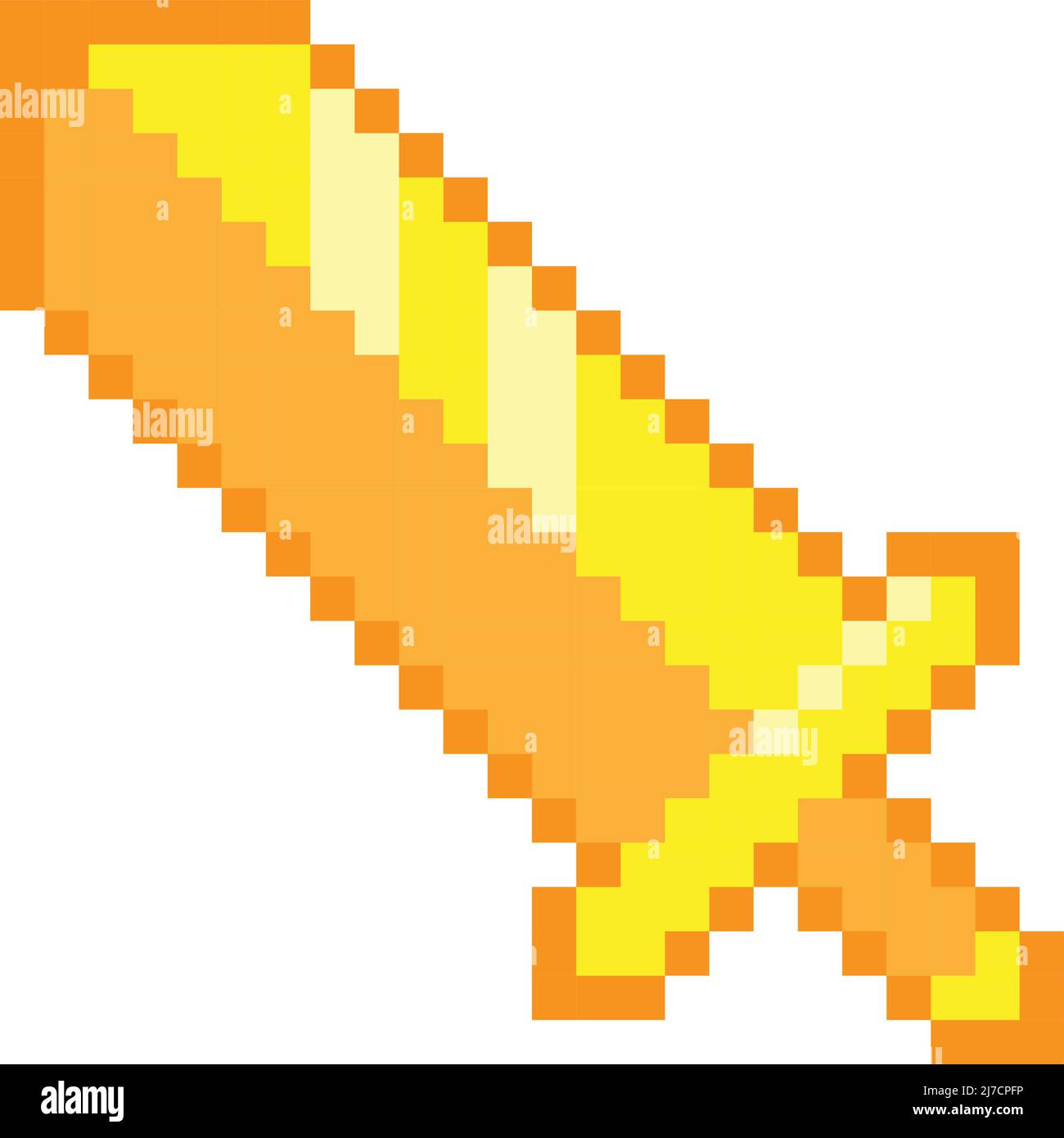Pixel sword hi-res stock photography and images - Alamy