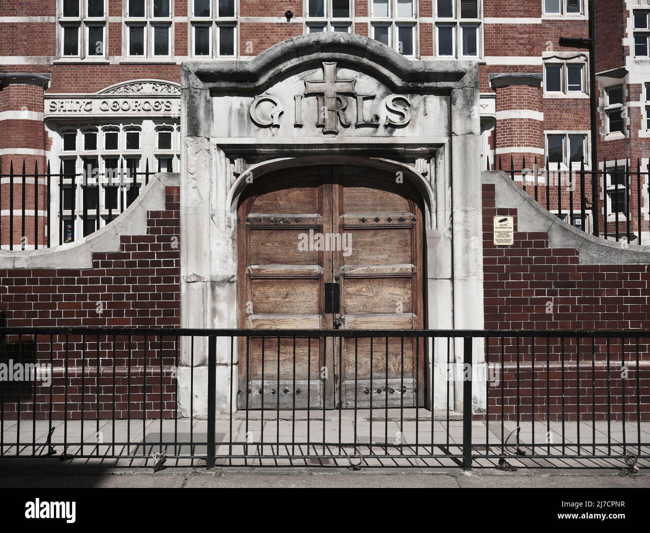 Victorian school gate hi-res stock photography and images - Alamy