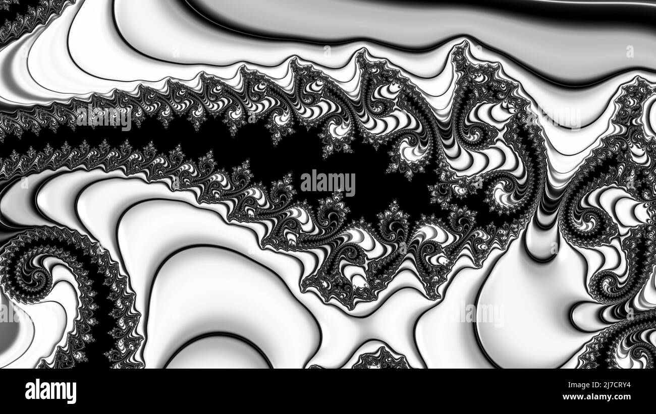 Abstract Computer generated Fractal design. A fractal is a never-ending pattern. Fractals are ...