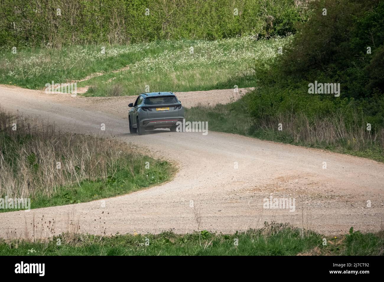 Grey hyundai tucson hi-res stock photography and images - Alamy