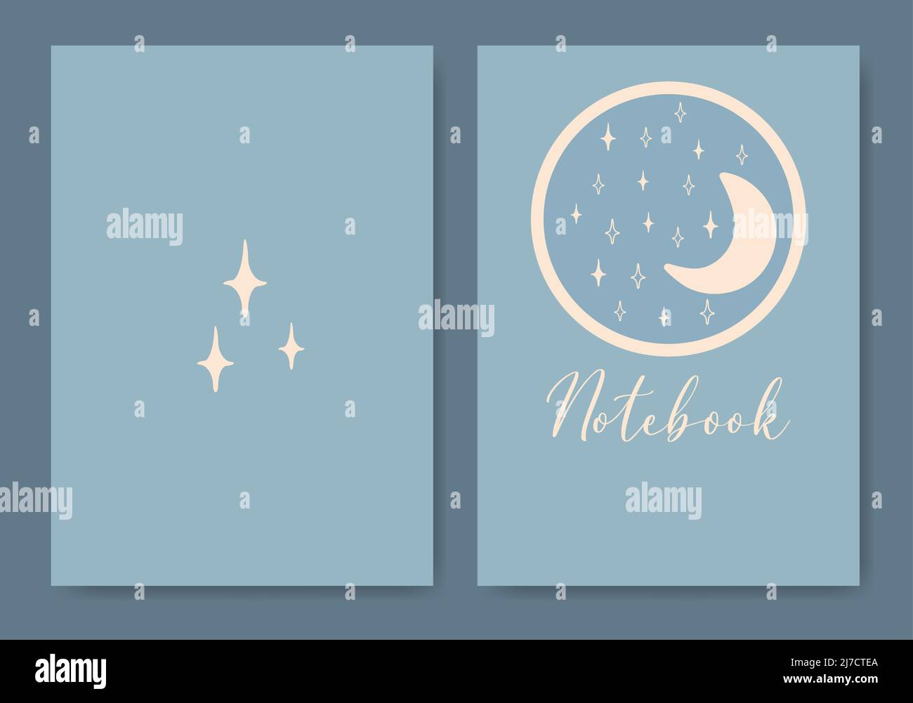 Cover design with astronomy elements illustration Stock Vector Image ...