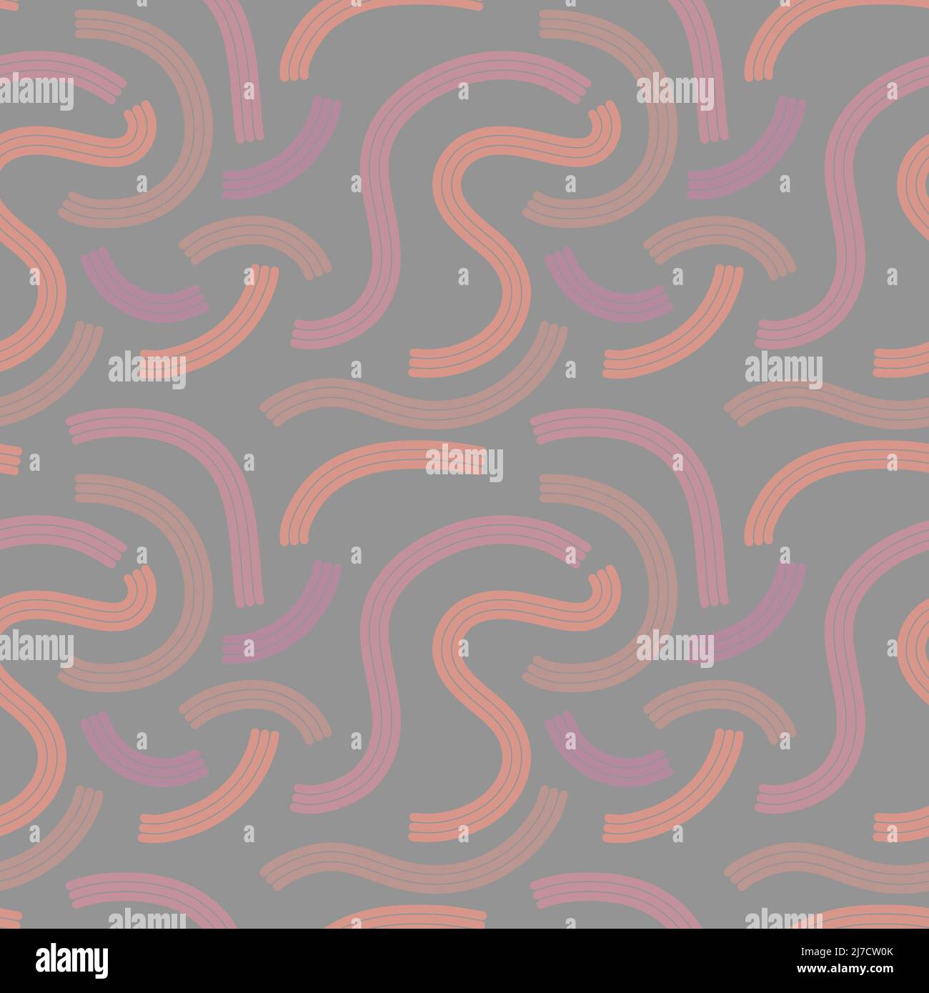 Abstract coloured seamless waves pattern for fabrics and textiles and ...
