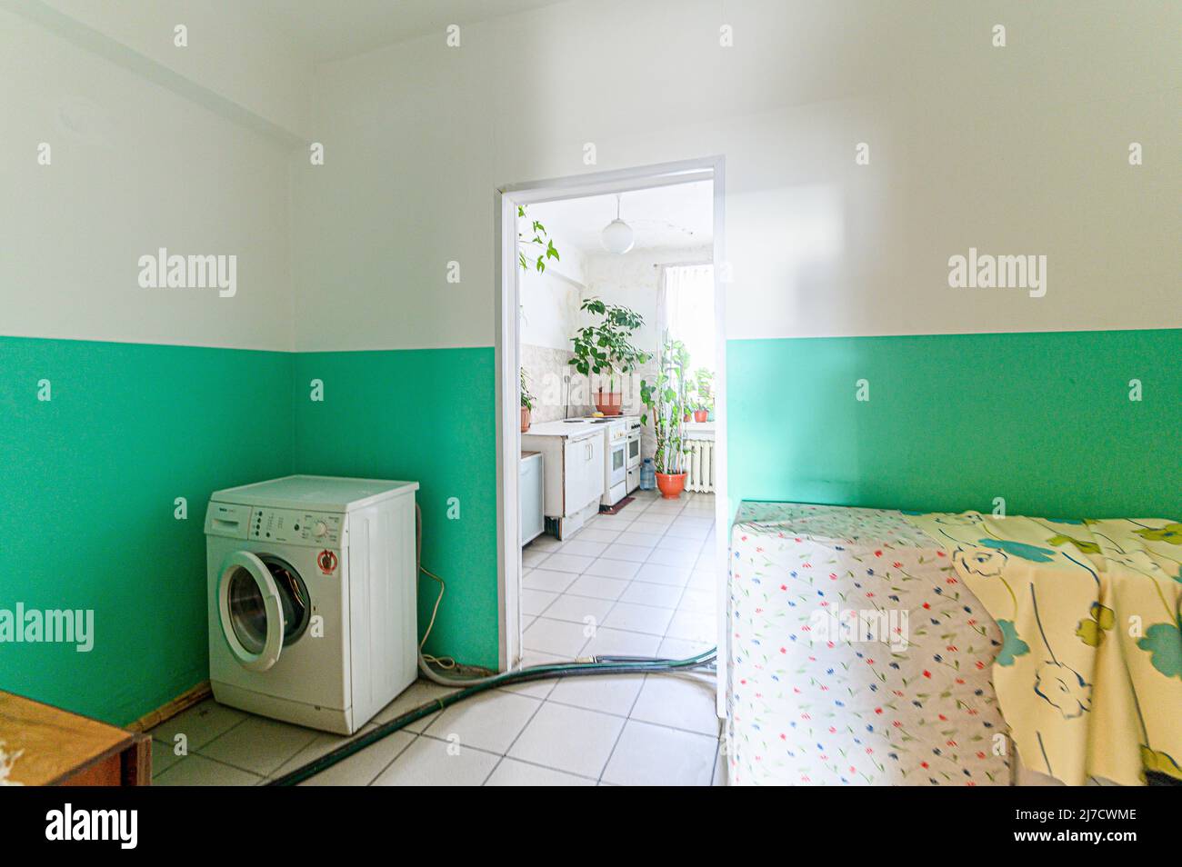 Russia, Moscow- May 21, 2020: interior apartment room bathroom, sink ...