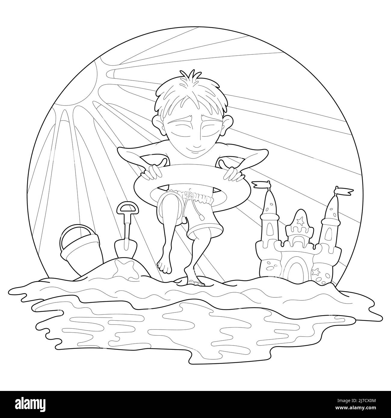 Whirlpool Drawing For Kids