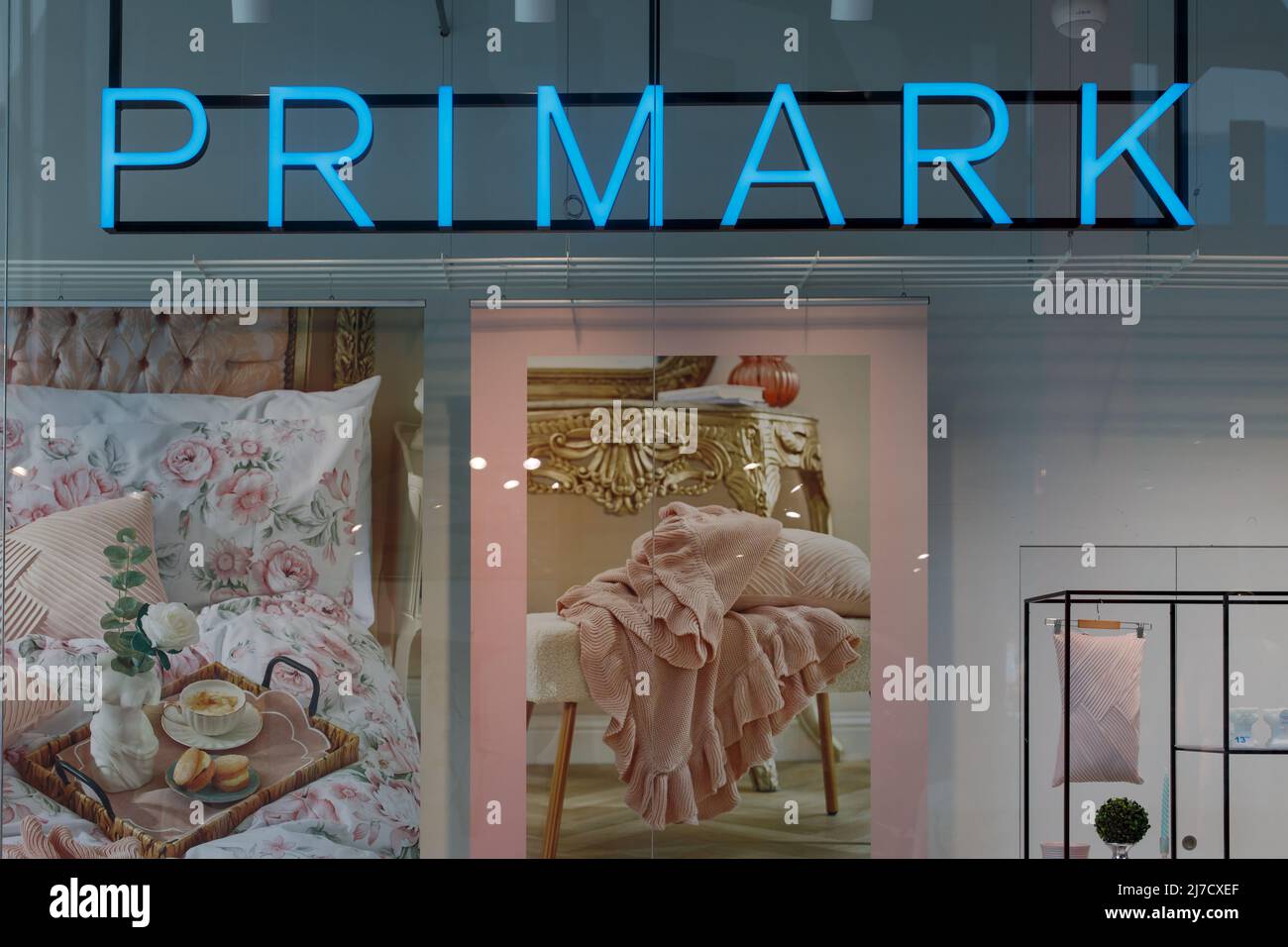 Poznan, Poland. May 07, 2022: Primark logo and sign. Primark is an ...