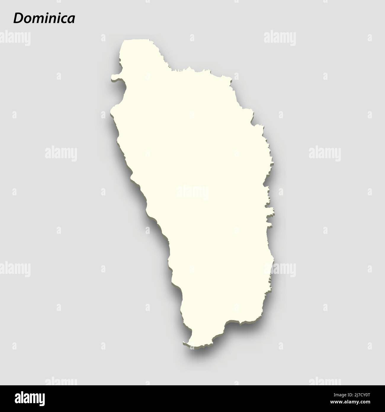 Dominica 3d Stock Vector Images - Alamy