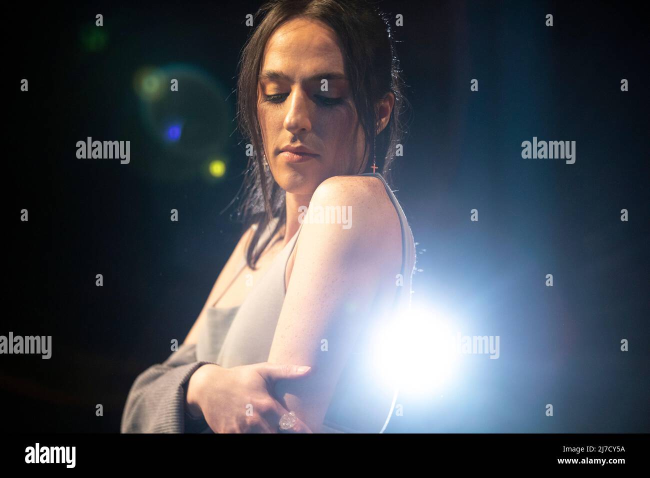 Cerena poses in the theatre of Cardinal Carter Academy for the Arts ...