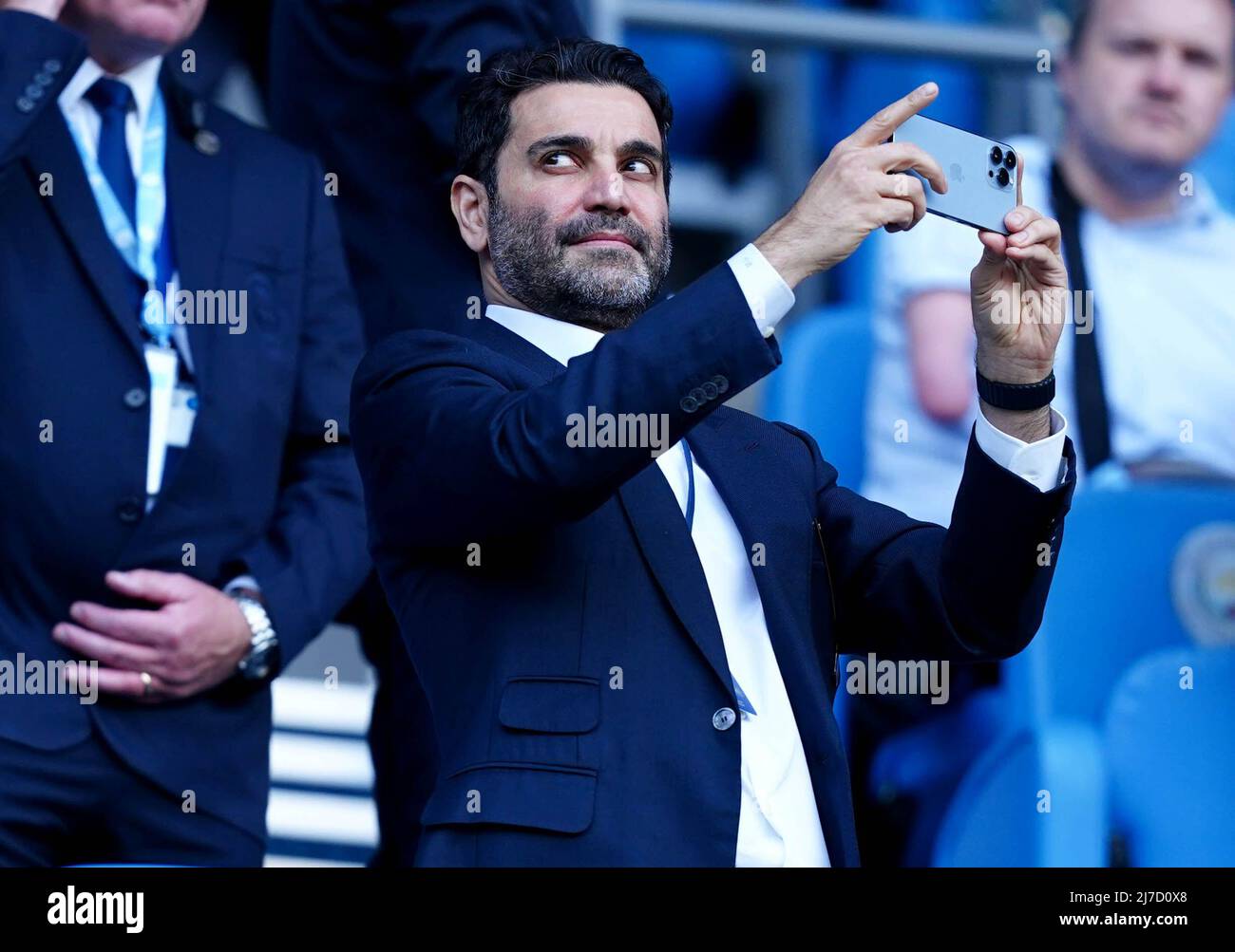 Newcastle United joint-owner Mehrdad Ghodoussi before the Premier ...