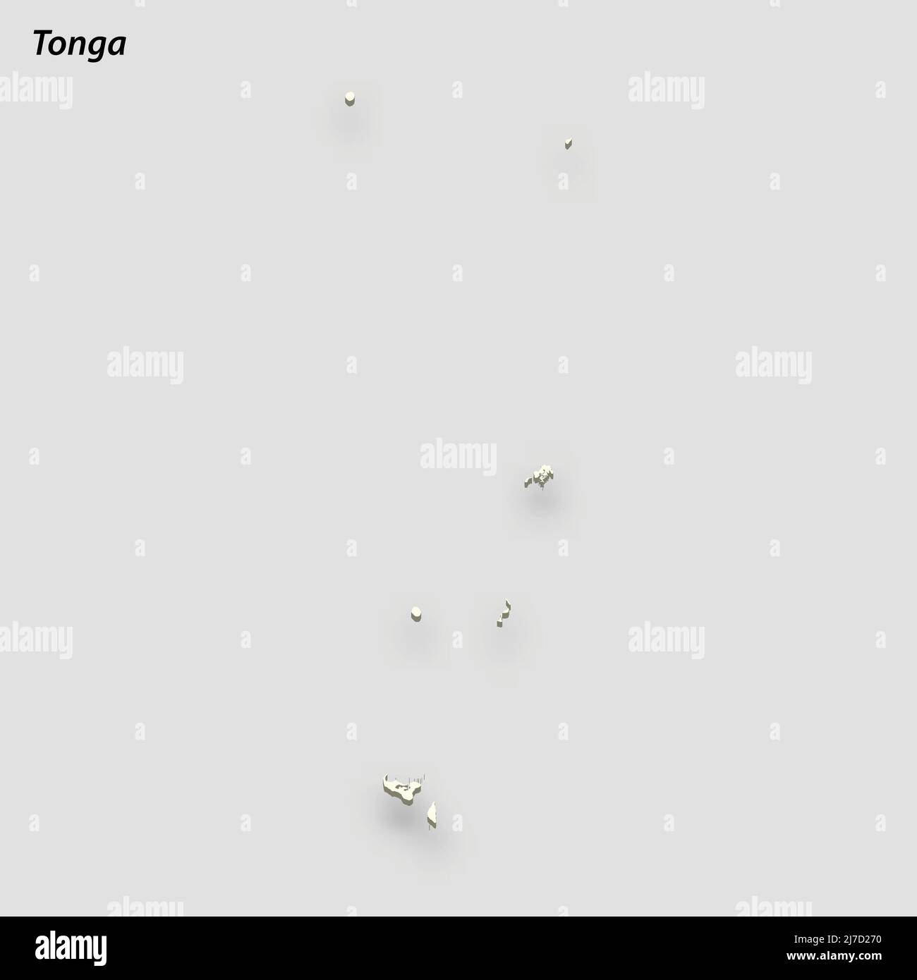 Tonga map black white hi-res stock photography and images - Alamy
