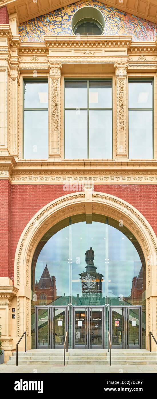 Entrance to the Royal Albert Hall, London, England Stock Photo - Alamy