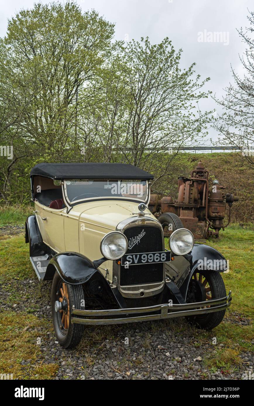 Willys Whippet. Elland Road Engine House Classic Car Show 2022 Stock ...
