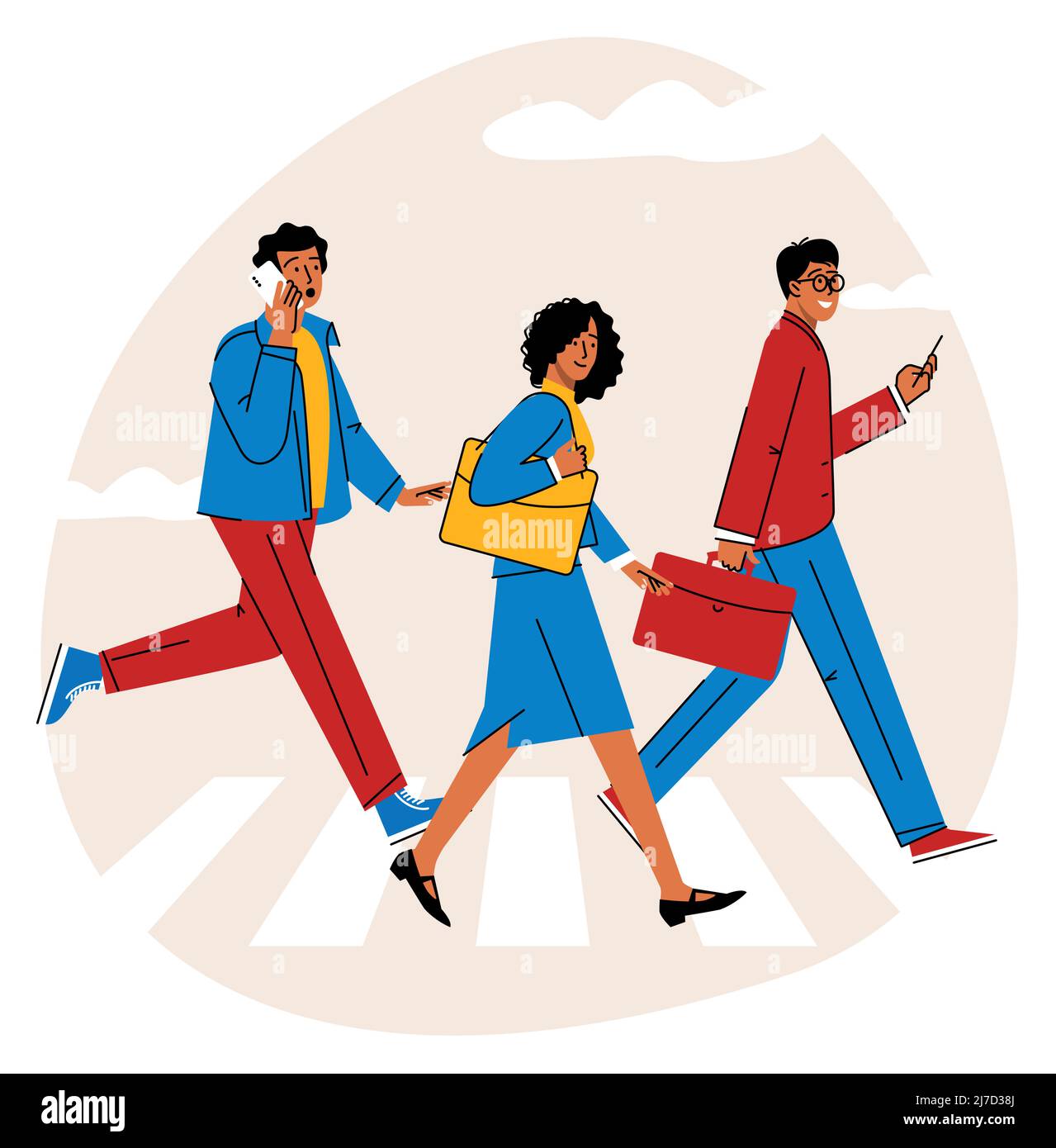 Cross design on sidewalk Stock Vector Images - Alamy