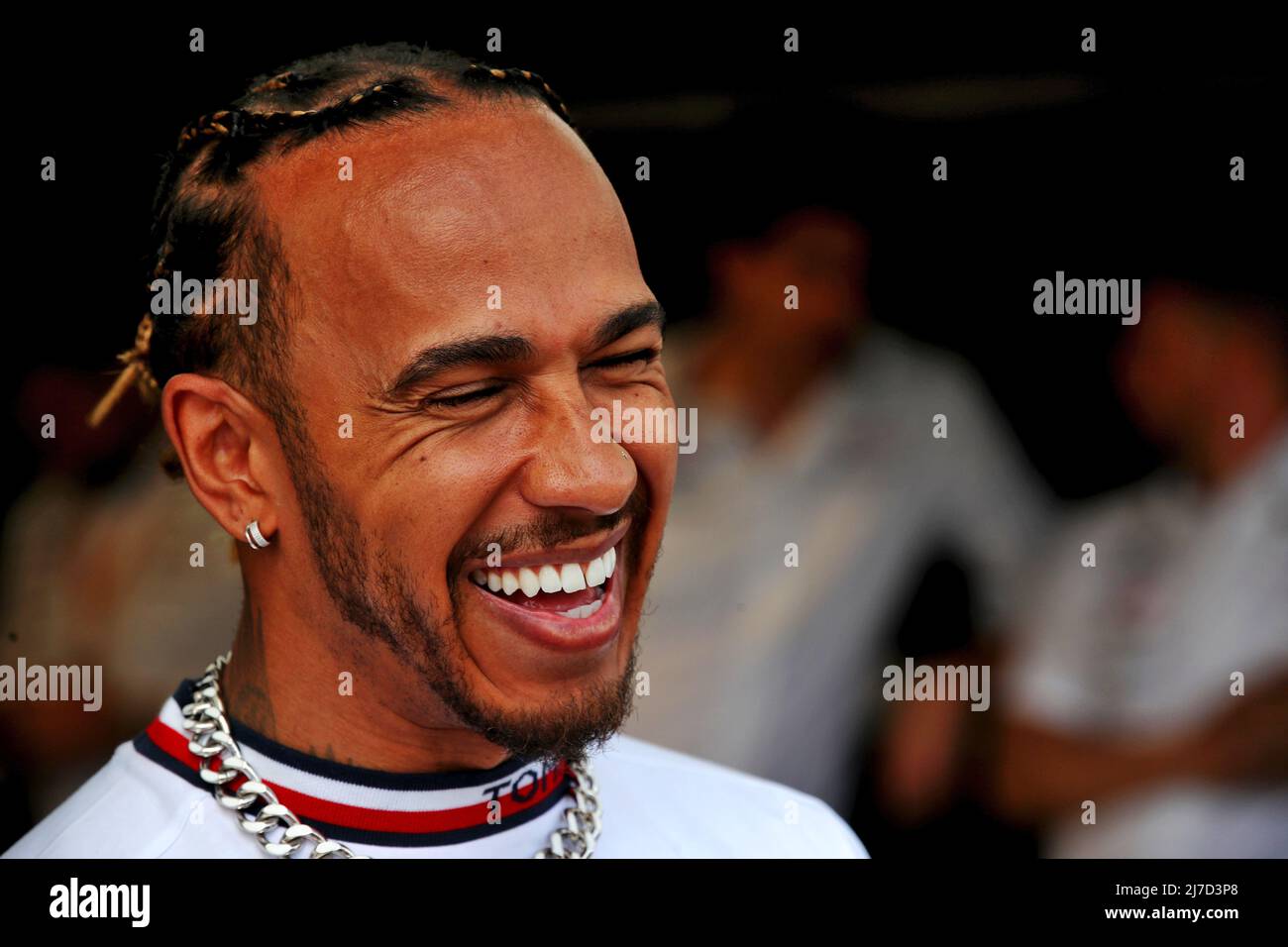 Miami, Florida, USA. 08/05/2022, Lewis Hamilton (GBR) Mercedes AMG F1 ...