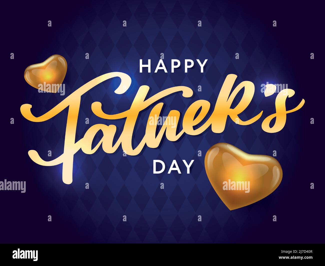 Happy Father s Day Calligraphy greeting card. Vector illustration Stock ...