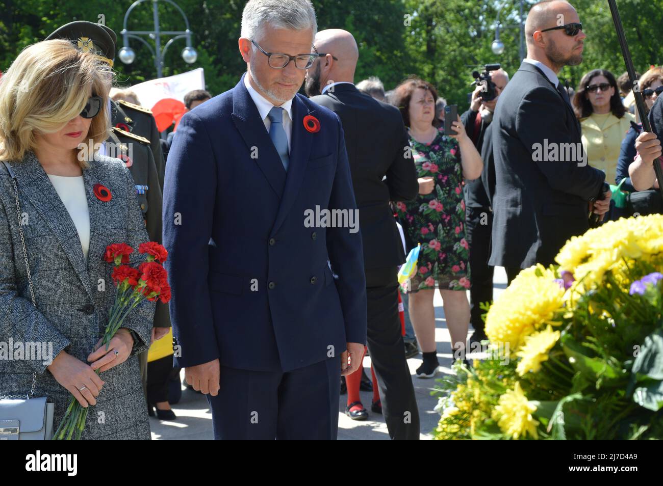 Andrij Melnyk, The Ambassador of Ukraine to Germany, visits The Soviet ...