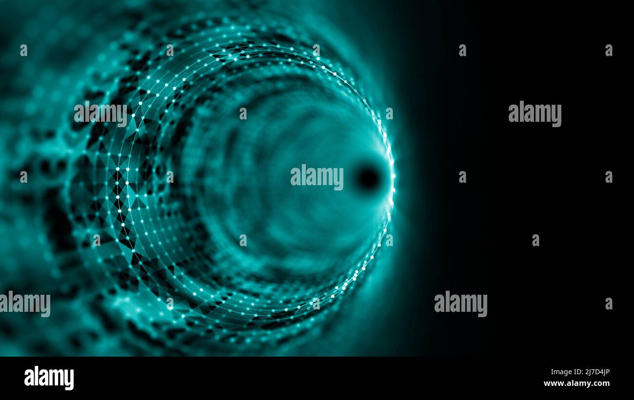 Time tunnel, computer generated abstract fractal design Stock Photo - Alamy