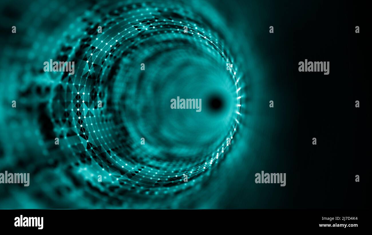 Time tunnel, computer generated abstract fractal design Stock Photo - Alamy