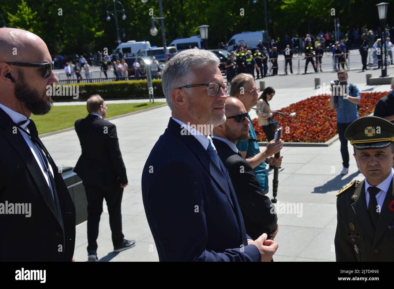 Andrij Melnyk, The Ambassador of Ukraine to Germany, visits The Soviet ...