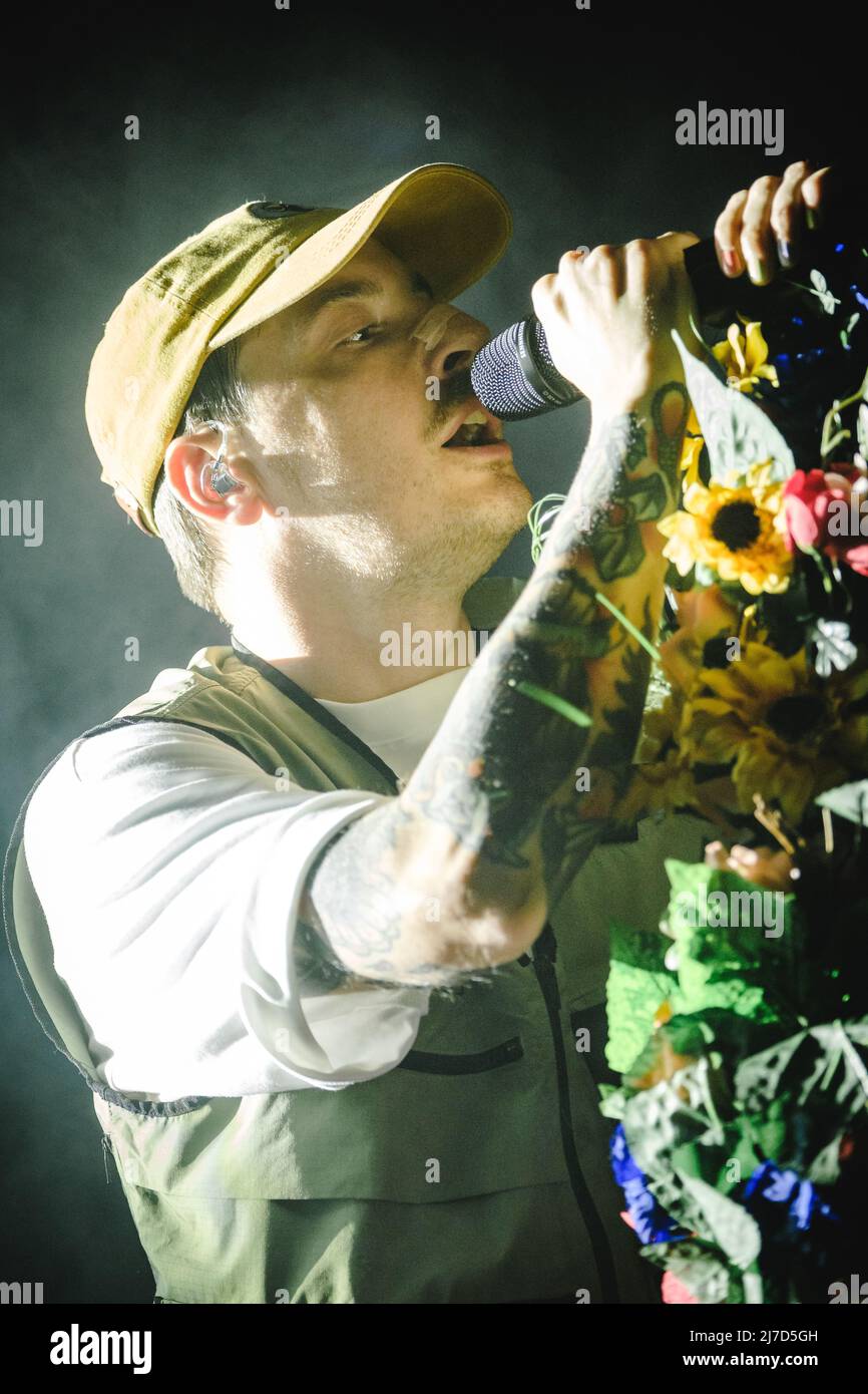 Bern, Switzerland. 07th, May 2022. The German rapper Casper performs a ...