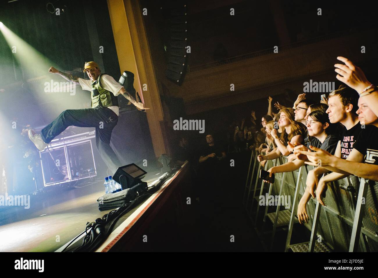 Bern, Switzerland. 07th, May 2022. The German rapper Casper performs a ...