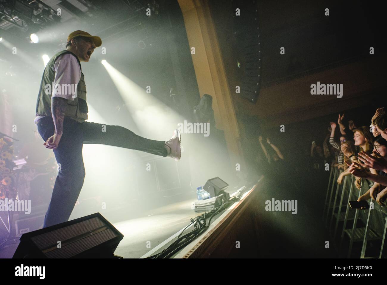 Bern, Switzerland. 07th, May 2022. The German rapper Casper performs a ...