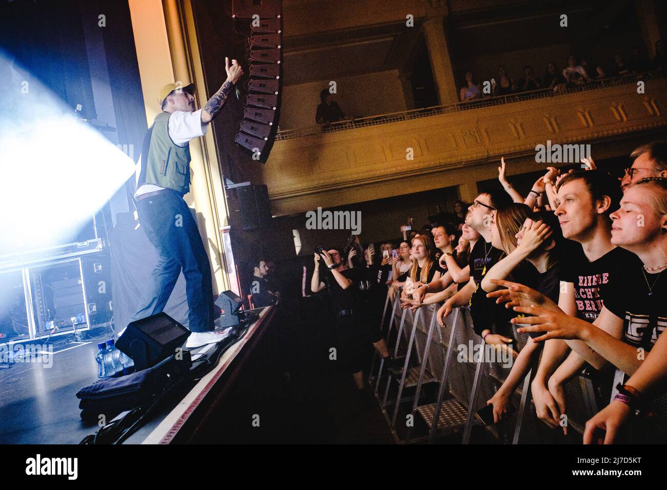 Bern, Switzerland. 07th, May 2022. The German rapper Casper performs a ...
