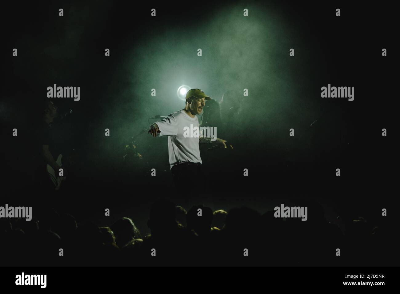 Bern, Switzerland. 07th, May 2022. The German rapper Casper performs a ...