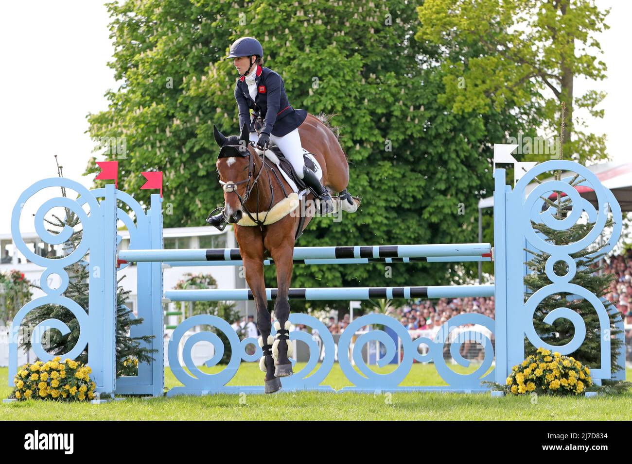 Laura collett showjumping hi-res stock photography and images - Alamy