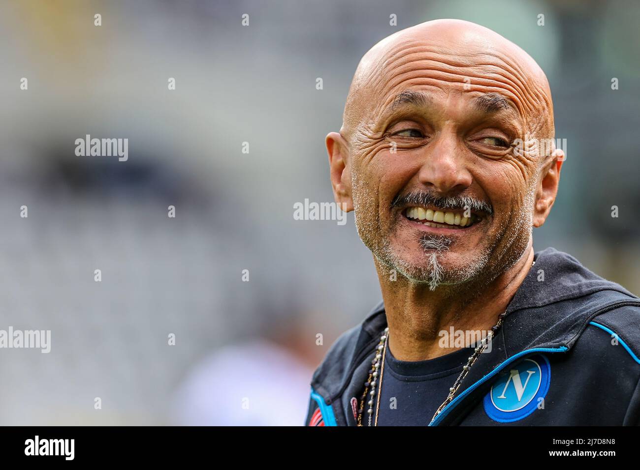 Spalletti smiling hi-res stock photography and images - Alamy