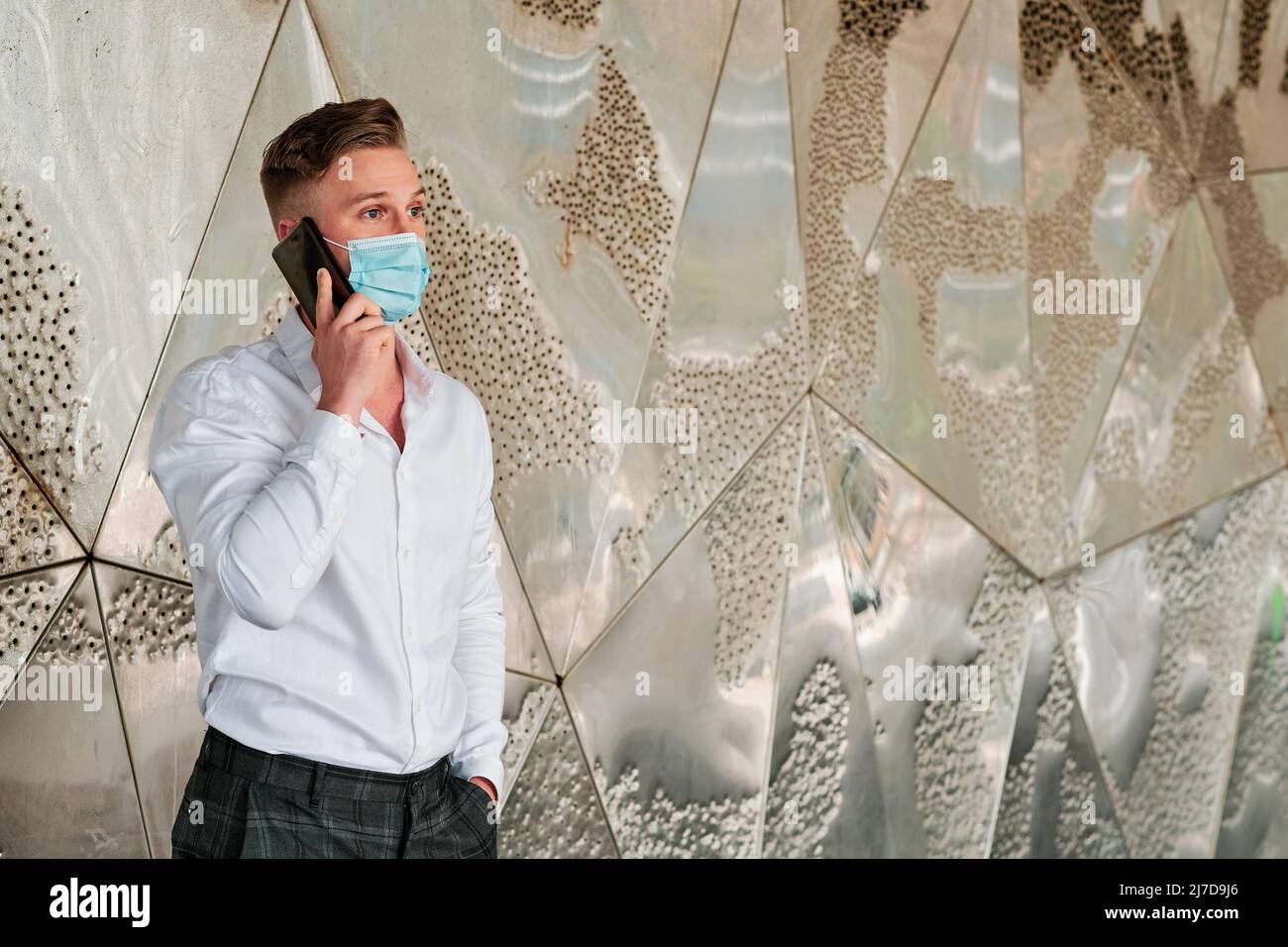 Phone mask hi-res stock photography and images - Alamy