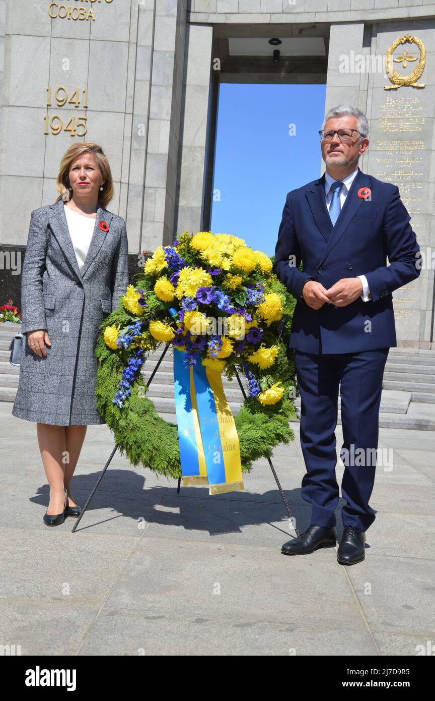 Ambassador of Ukraine to Germany Andrij Melnyk and his wife Switlana ...