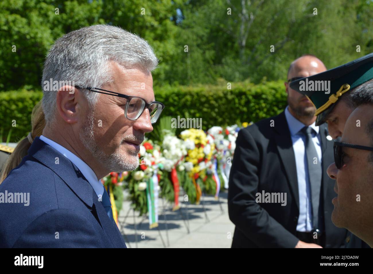 Ambassador of Ukraine to Germany Andrij Melnyk and his wife Switlana ...