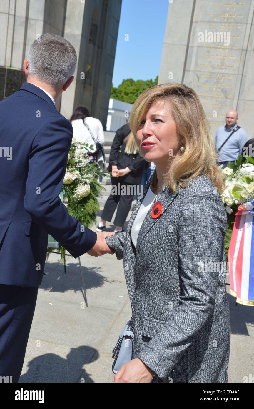 Ambassador of Ukraine to Germany Andrij Melnyk and his wife Switlana ...
