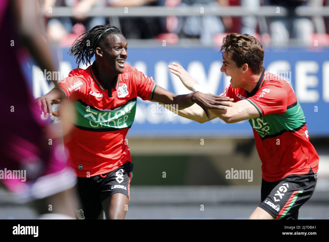 Rotterdam, Netherlands, May 8, 2022 NIJMEGEN - (lr) Ibrahim Cissoko of ...