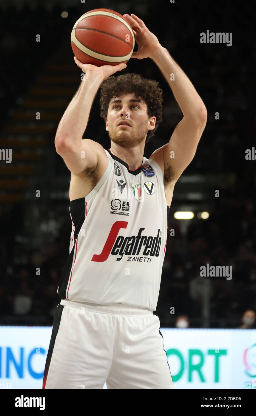 Bologna, Italy, May 08, 2022, Alessandro Pajola (Segafredo Virtus ...