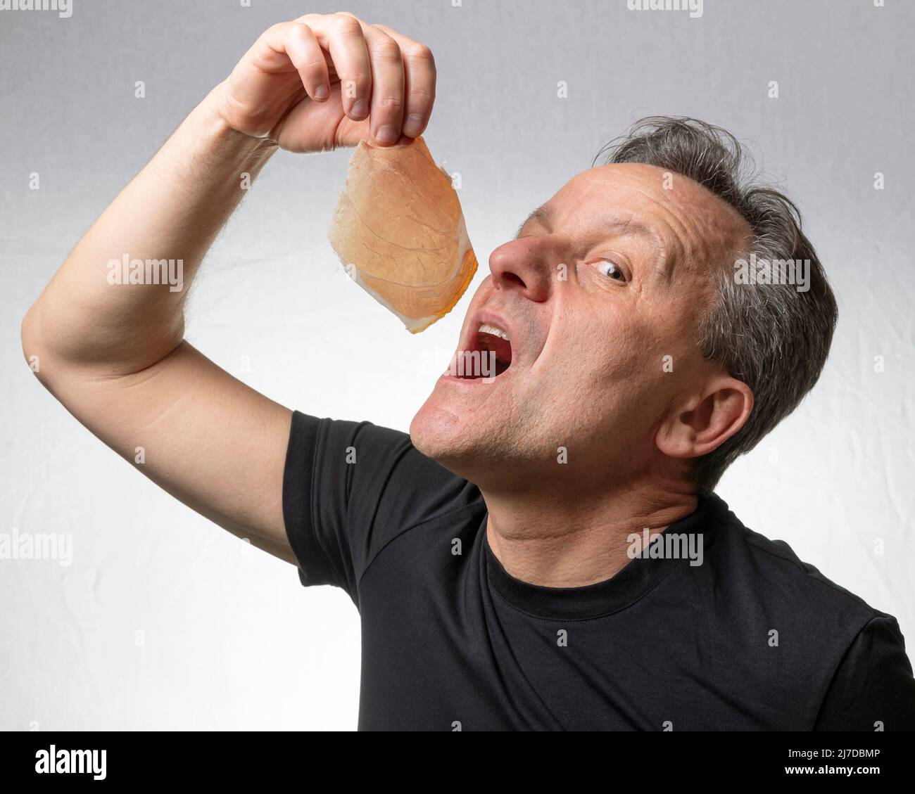 Portrait of a fat man hi-res stock photography and images - Alamy