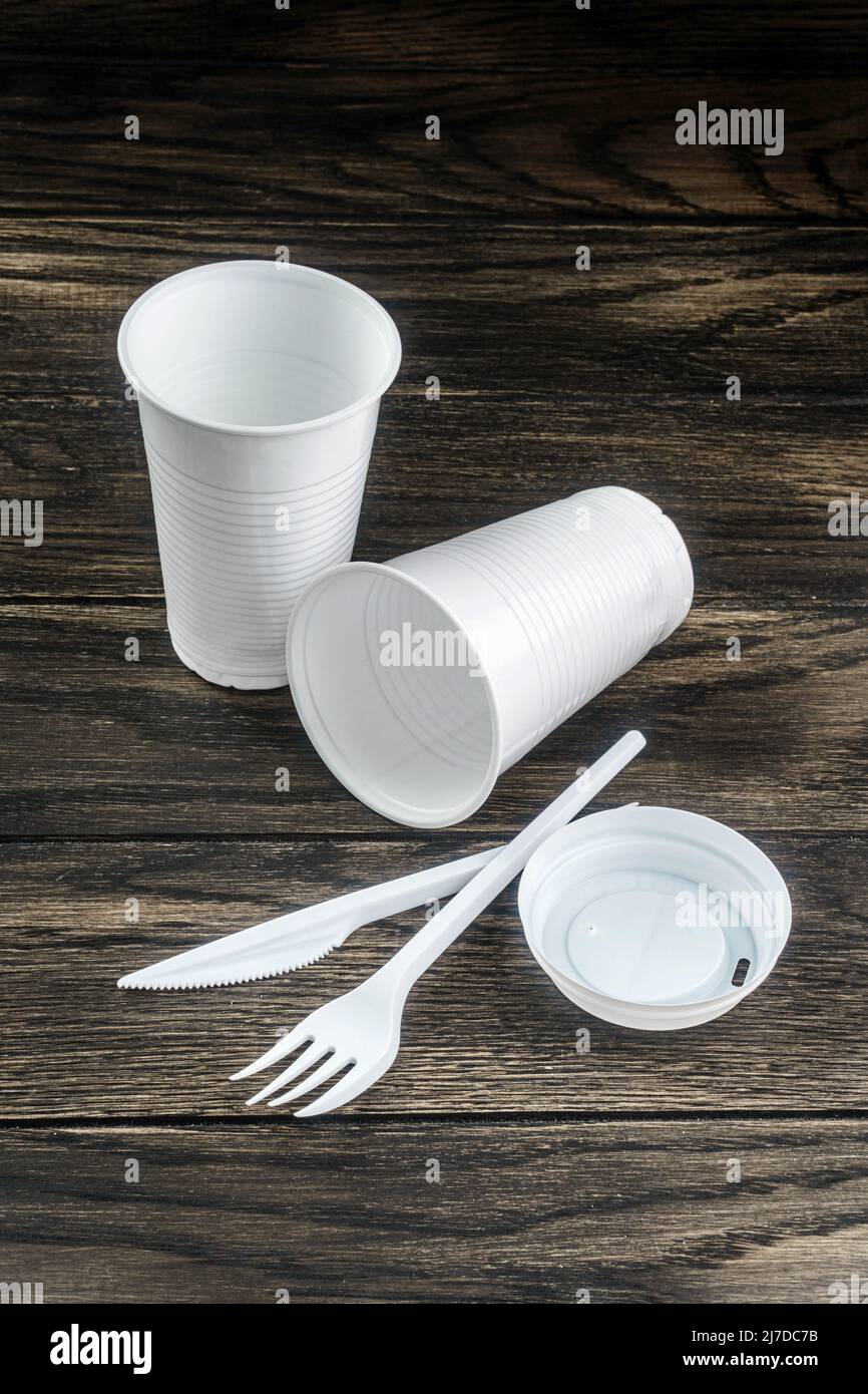 Single use plastic items hi-res stock photography and images - Alamy