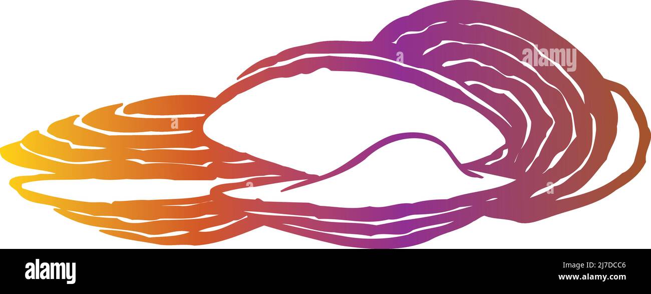 Hard shell clams Stock Vector Images - Alamy