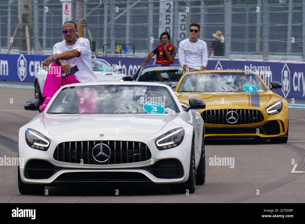 Miami International Autodrome, Miami, United States on 8 May 2022 Lewis ...