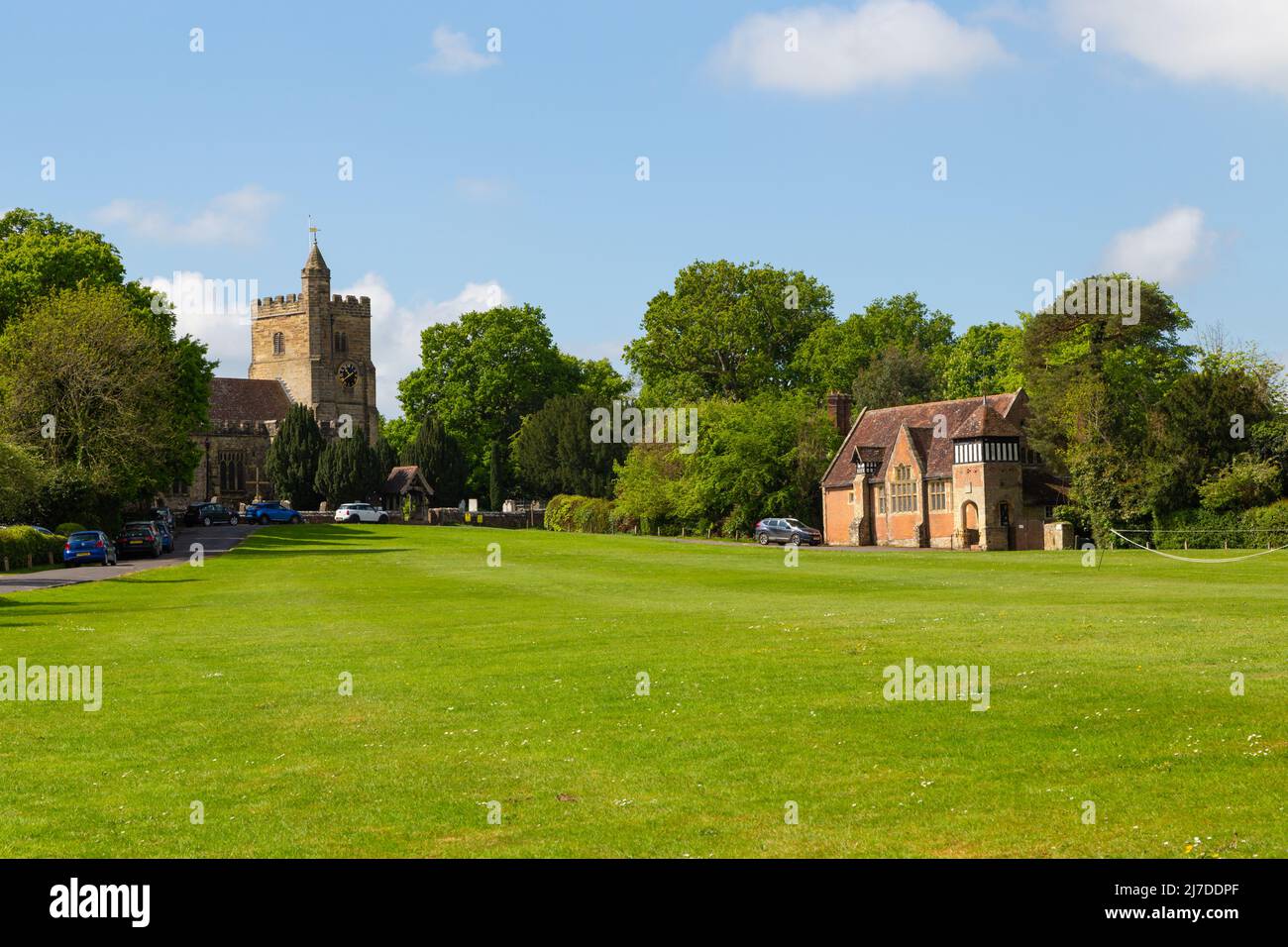Benenden village St Georges church, kent, uk Stock Photo - Alamy