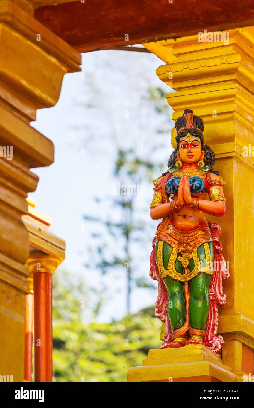 Ancient Hinduism god sculpture on Sri Lanka Stock Photo - Alamy