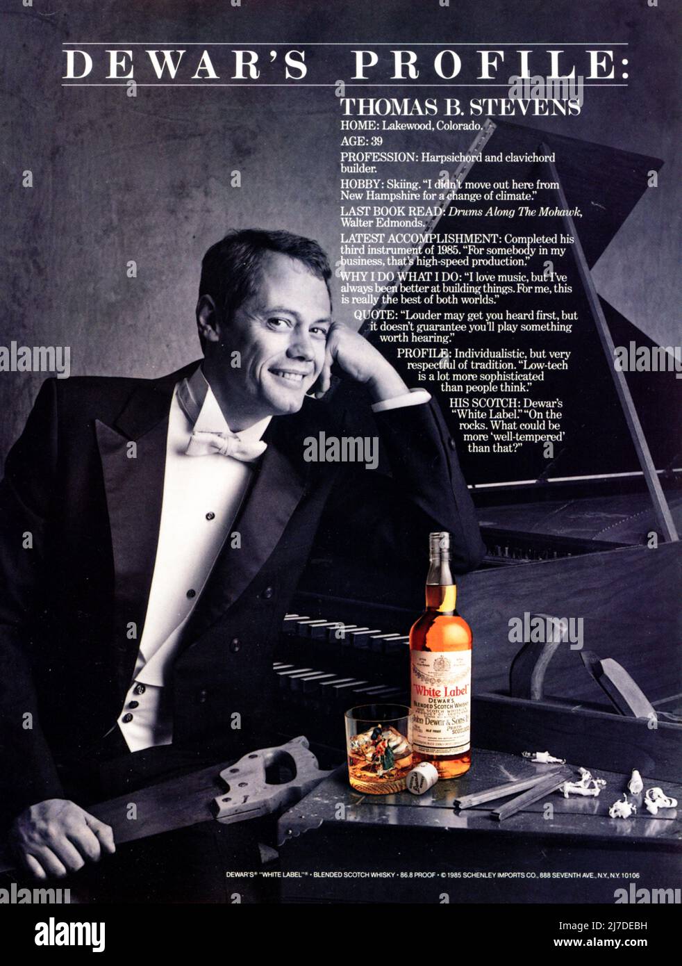 Vintage February 1986 "Playboy" magazine advert, USA Stock Photo - Alamy