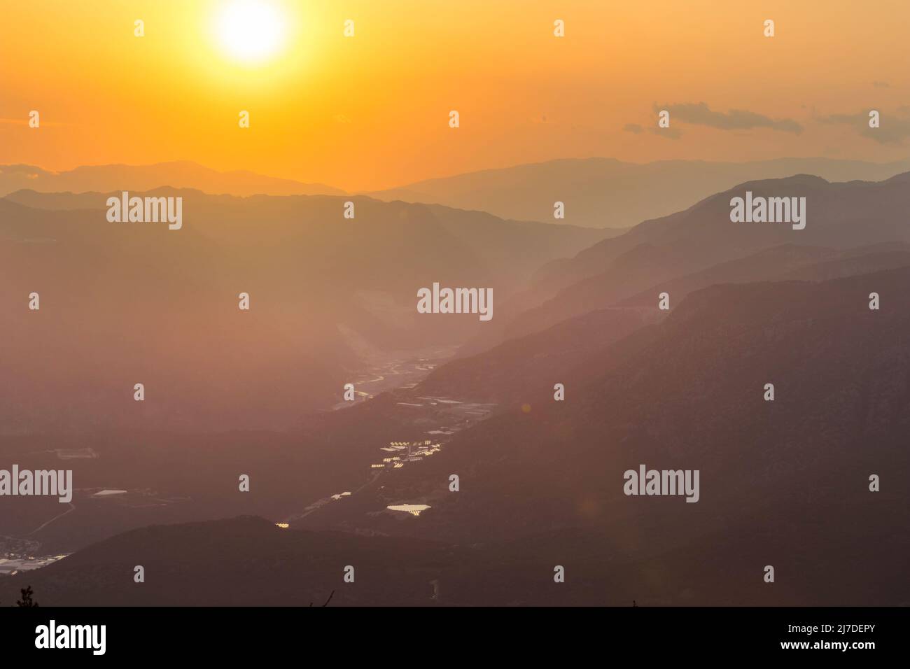 Beautiful Mountains landscapes in Turkey Stock Photo - Alamy