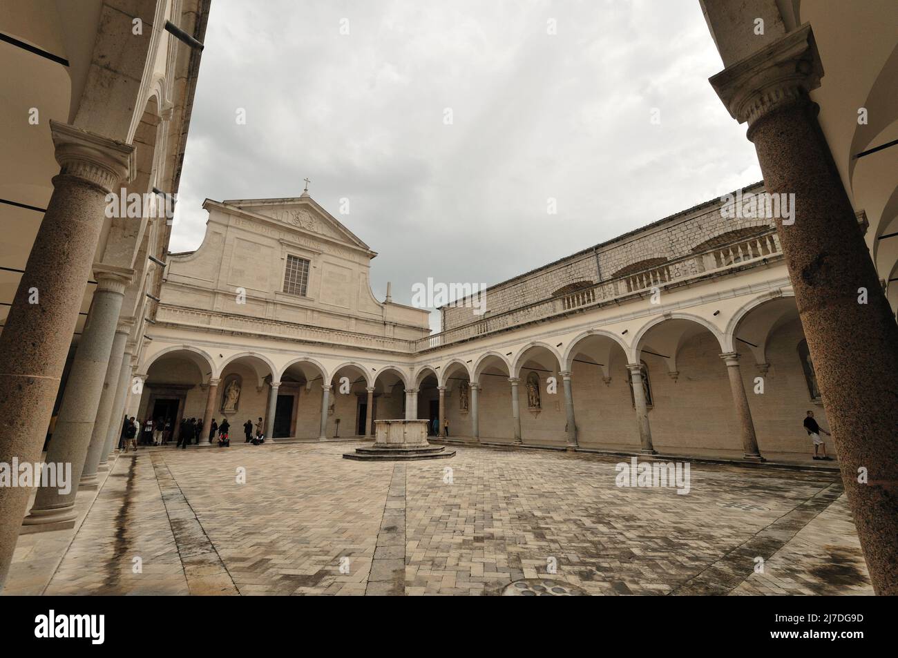 The Abbey of Montecassino. Is a Benedictine monastery located on the ...