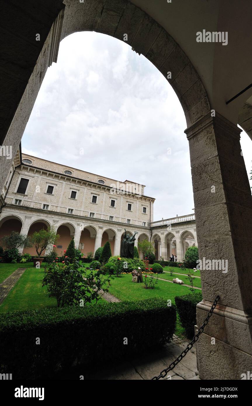 The Abbey of Montecassino. Is a Benedictine monastery located on the ...