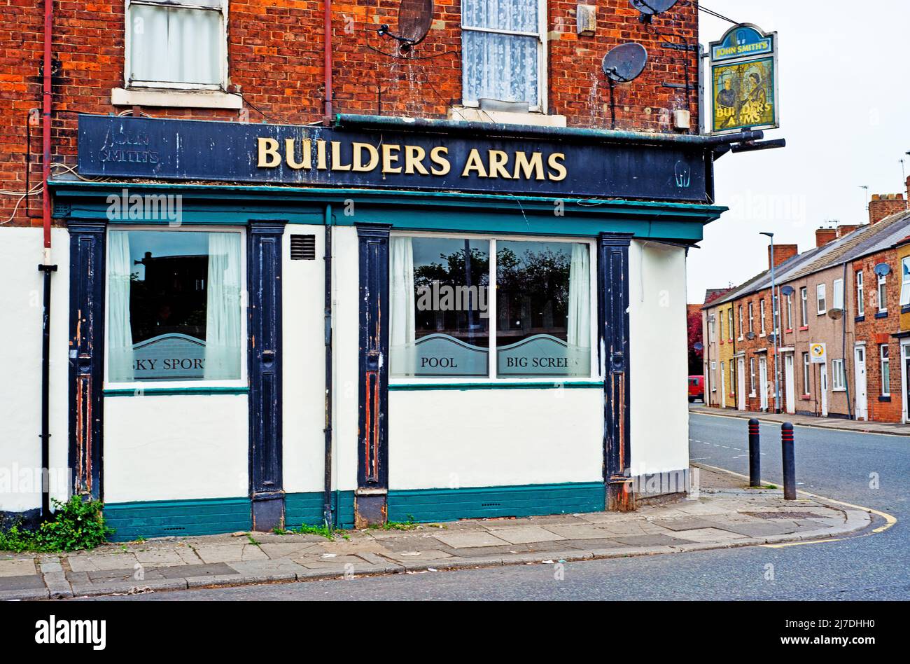 The Builders Arms, Hopetown, Darlington, England Stock Photo - Alamy