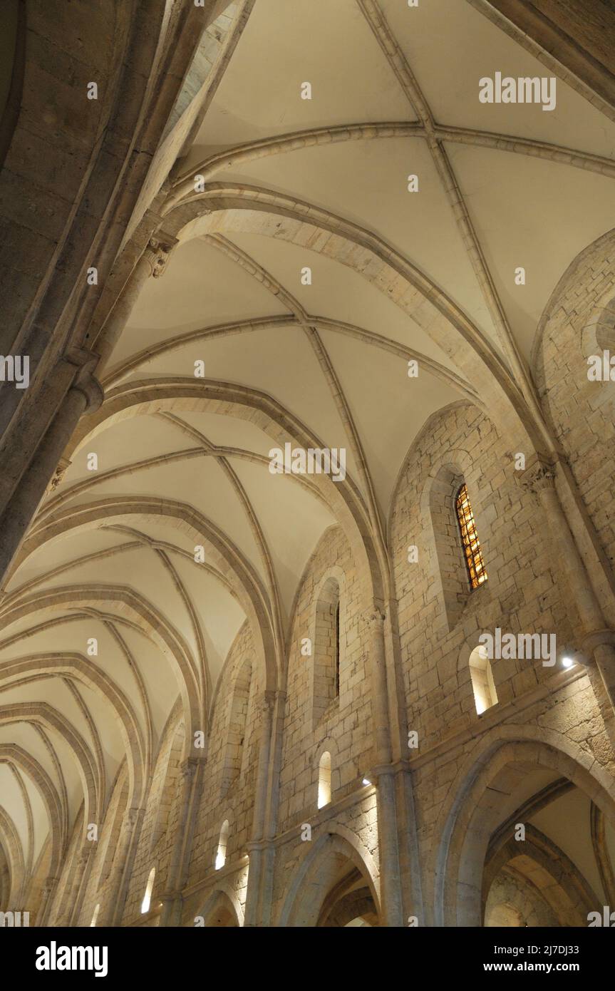 Veroli, Frosinone, Lazio. The abbey of Casamari. It is one of the most ...