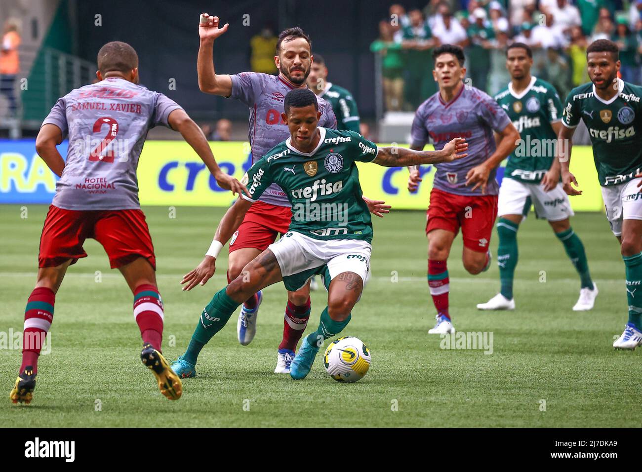 SP - Sao Paulo - 05/08/2022 - BRAZILIAN A 2022, PALMEIRAS X FLUMINENSE ...