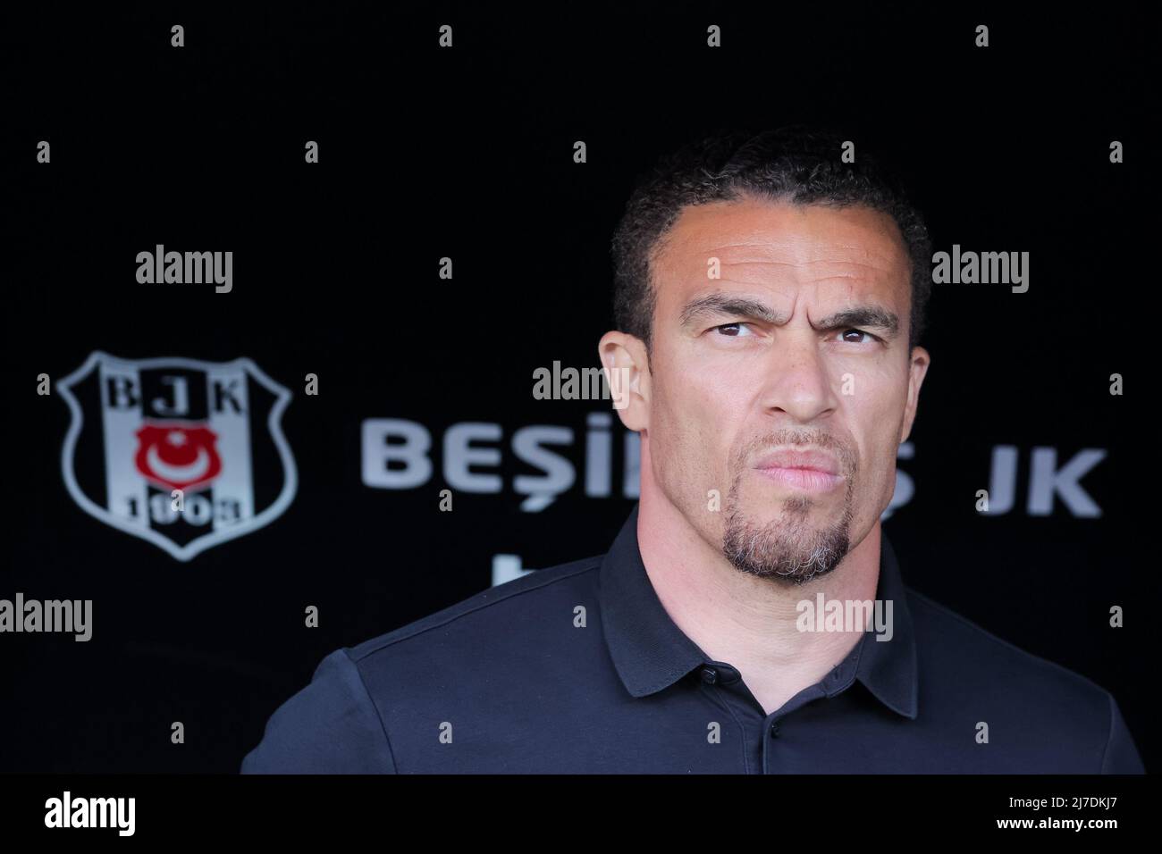 ISTANBUL, TURKEY - MAY 8: Coach Valerien Ismael of Besiktas JK during ...